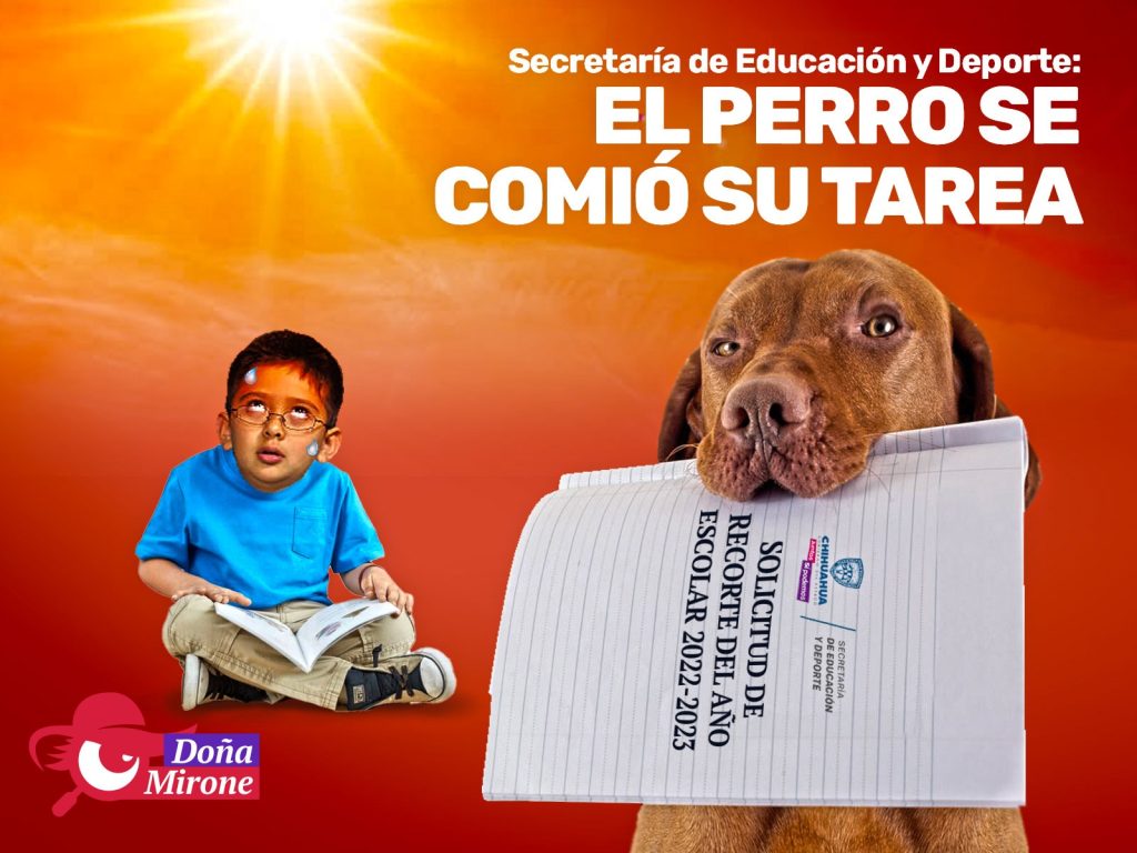 Secretaría de Educación y Deporte: el perro se comió su tarea - Norte ...
