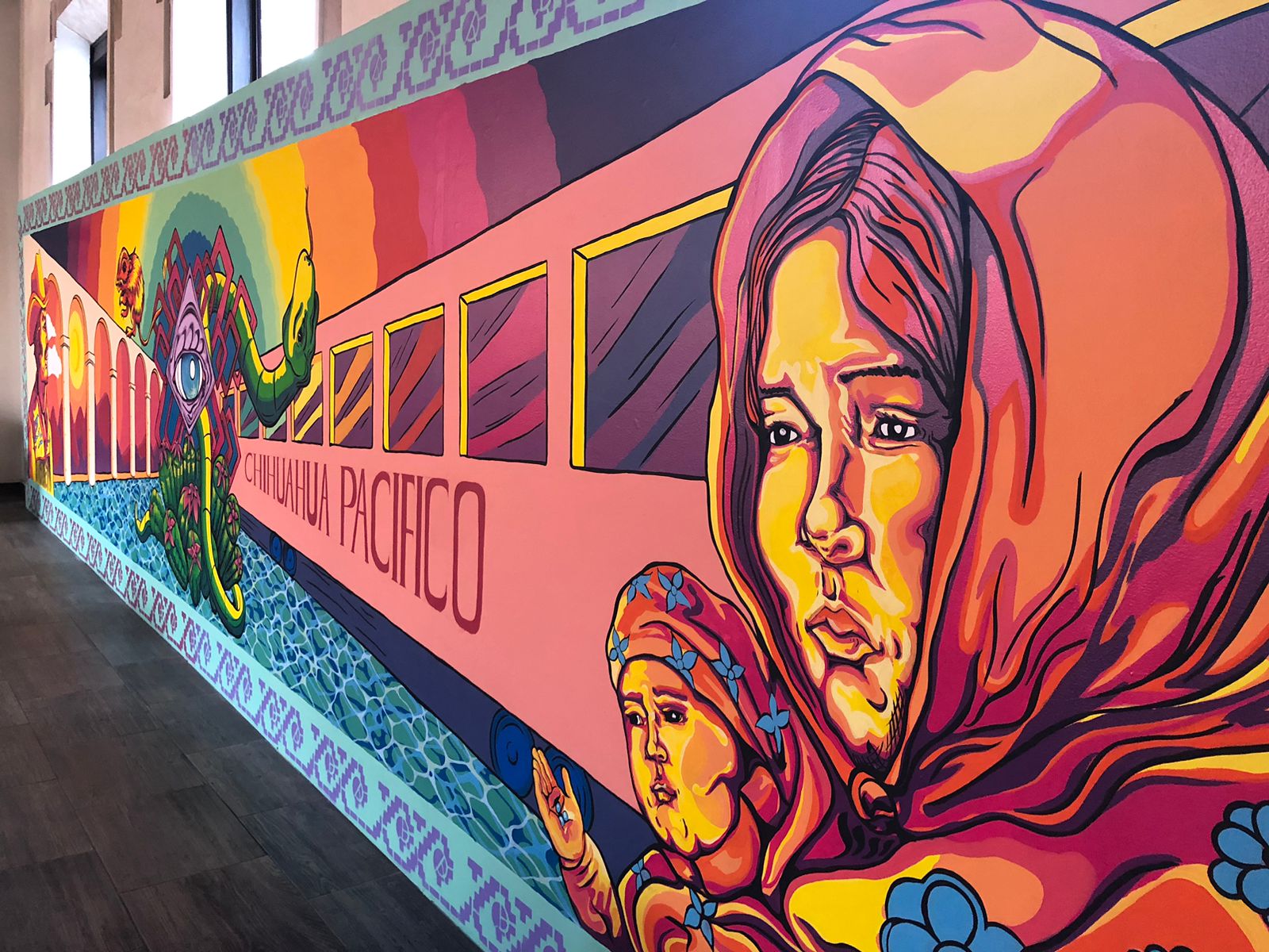 Estrena mural el Museo Sebastián Casa Siglo XIX - Norte De Chihuahua