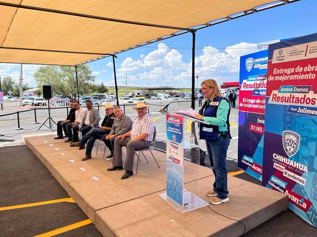 Inauguran obras y arrancan nuevos proyectos en Julimes - Norte De Chihuahua