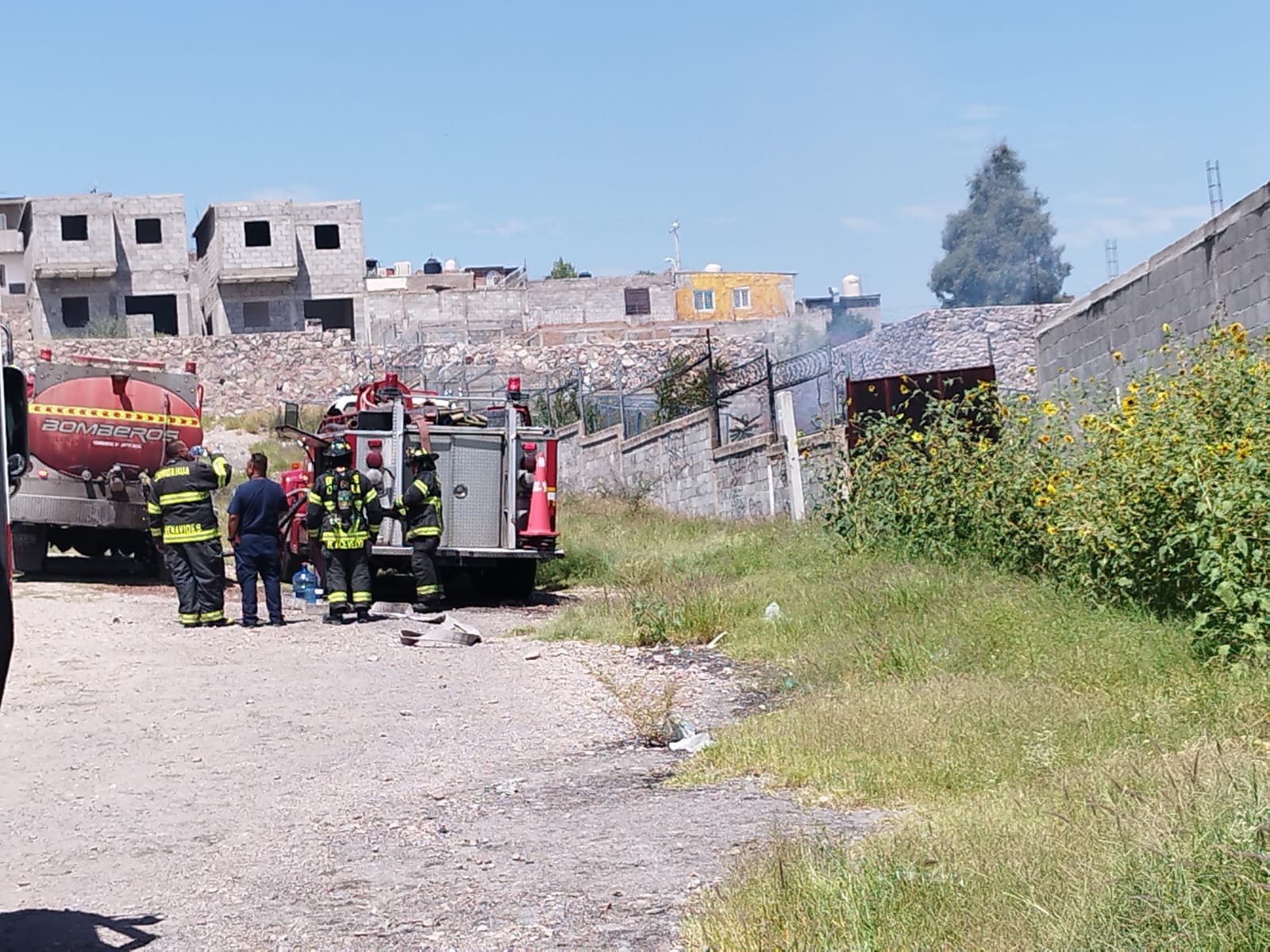 Incendio genera movilización de bomberos - Norte De Chihuahua
