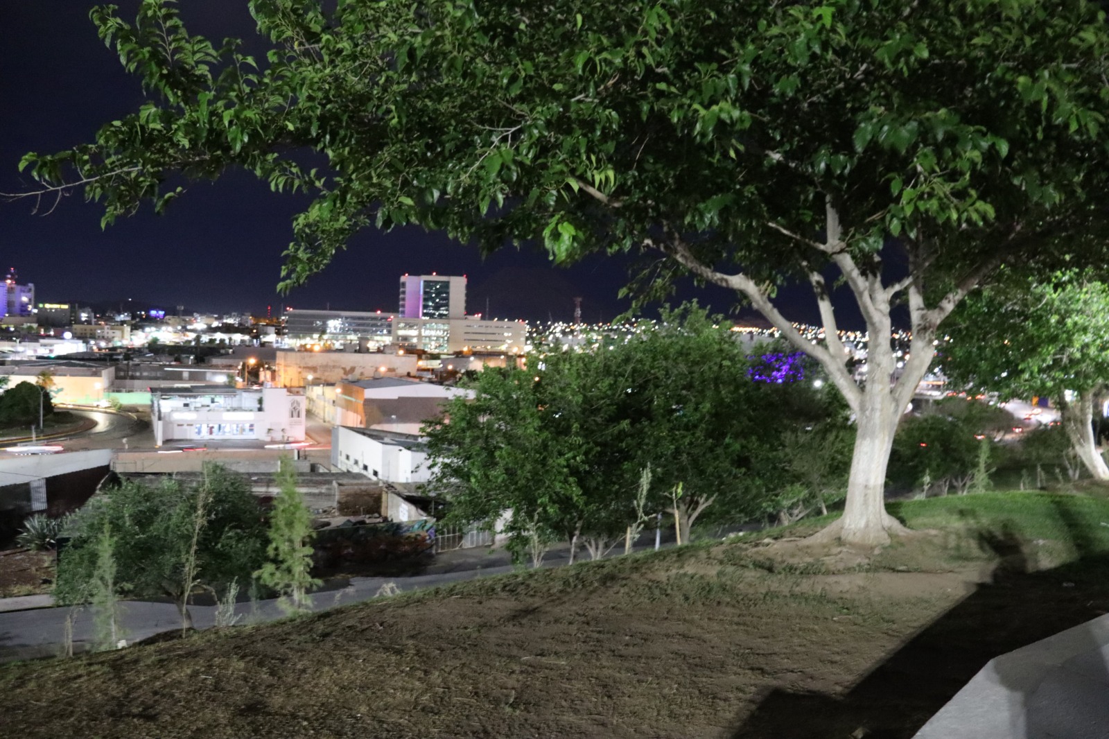 Modernizan alumbrado LED del parque El Palomar - Norte De Chihuahua