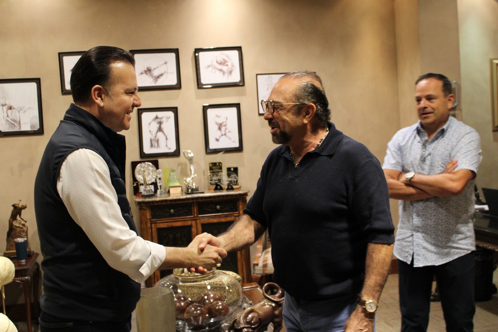 Visita el gobernador de Durango al empresario Eugenio Baeza - Norte De ...