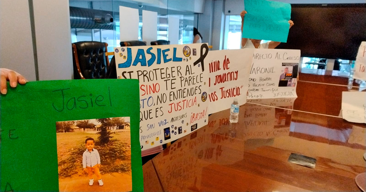 Protestan madres de familia y piden que homicida de Jasiel sea tratado ...